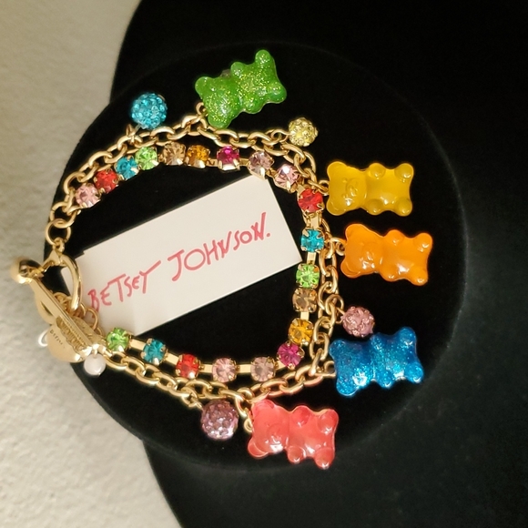 Betsey Johnson | Jewelry | Betsey Johnson Gummy Bear Bracelet | Poshmark